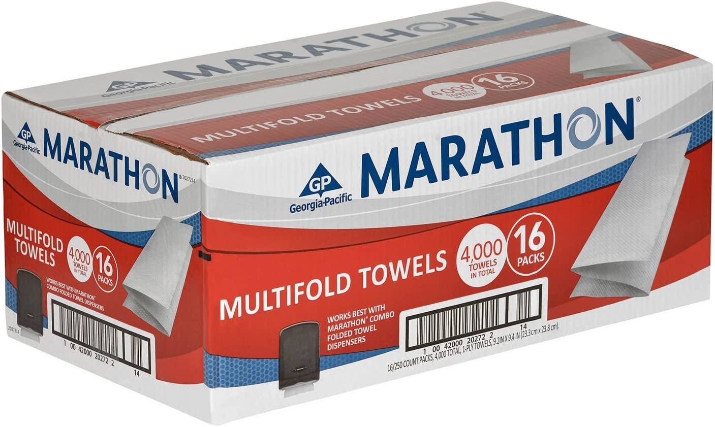 Marathon - Multifold Paper Towels - 4,000 Towels (1) (1)